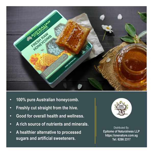 Australian By Nature Fresh Cut Raw Honeycomb (350g - 450g)